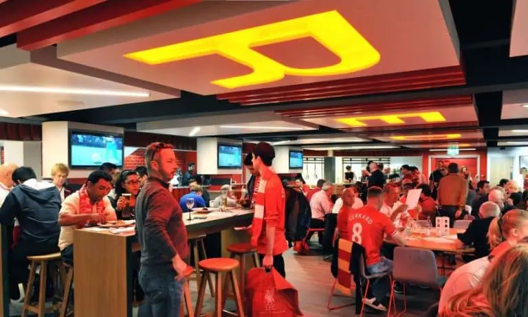 Best seats at Liverpool Anfield Stadium