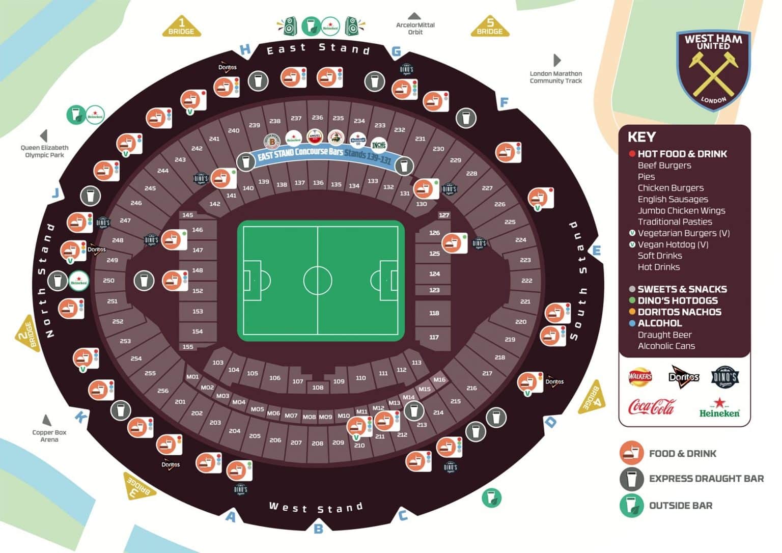 Best seats at West Ham London Stadium - Know your Options