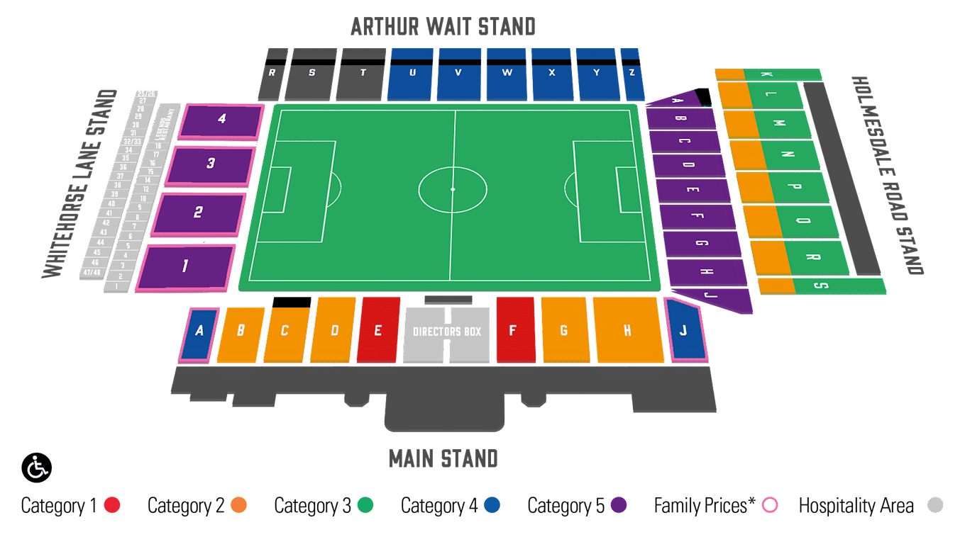 Best seats at Crystal Palace Selhurst Park Stadium - All options
