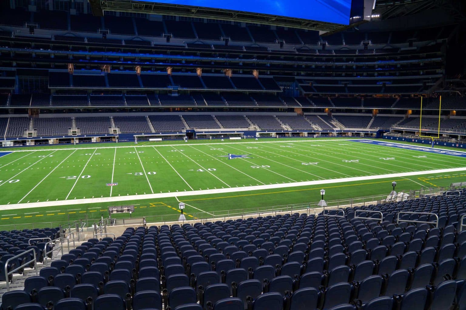 Best seats at the AT&T Stadium for Dallas Cowboys and concerts