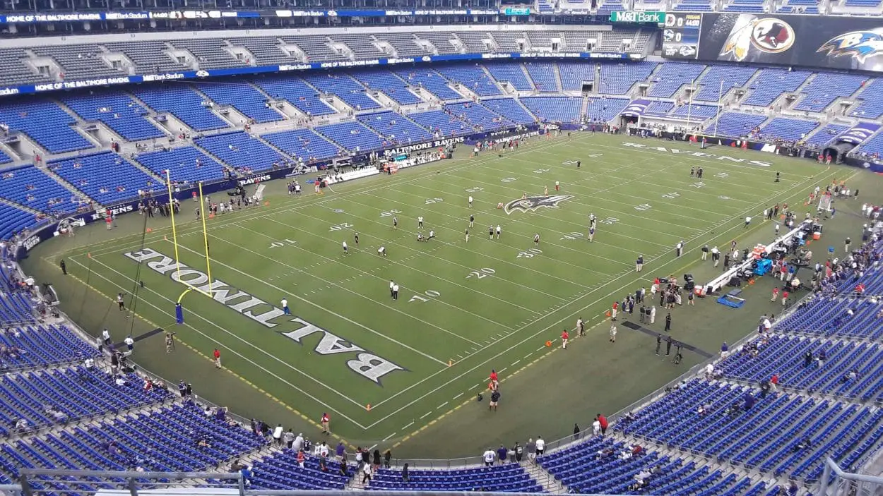 Best seats at the M&T Bank Stadium for Ravens games and concerts