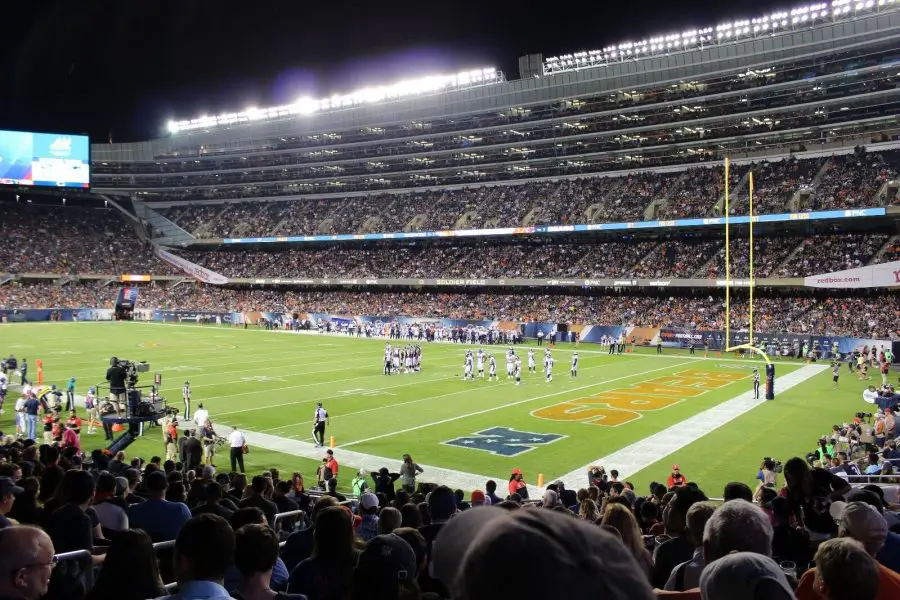Best seats at Soldier Field Stadium for Bears games and concerts