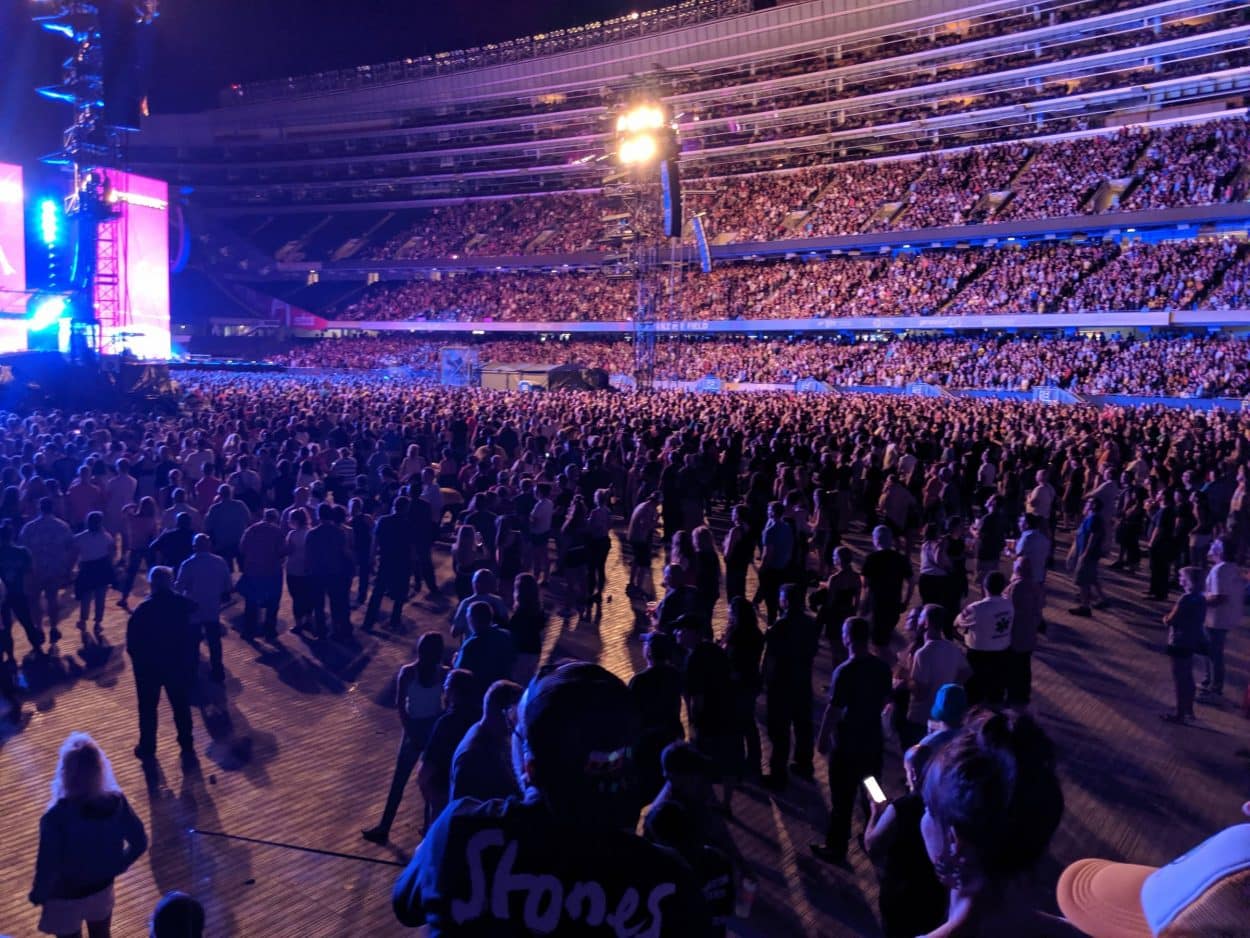 Best seats at Soldier Field Stadium for Bears games and concerts