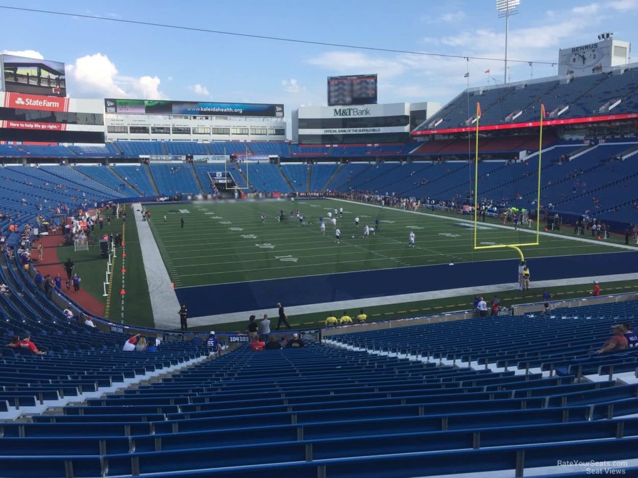 Best seats at Highmark Stadium for Buffalo Bills games and concerts