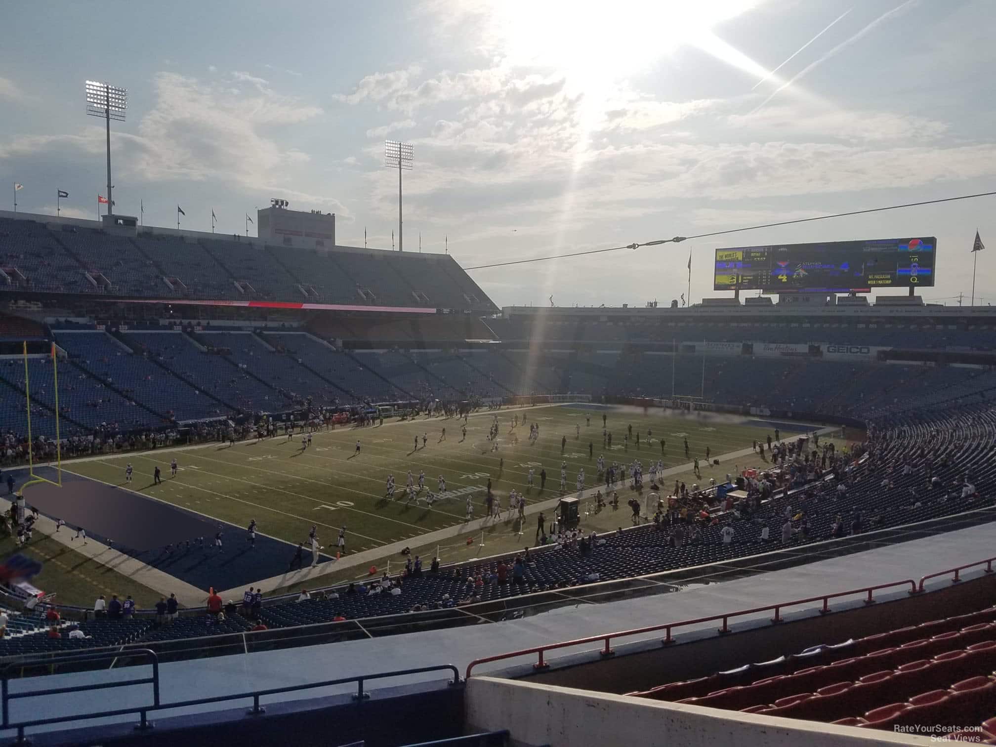 Best seats at Highmark Stadium for Buffalo Bills games and concerts
