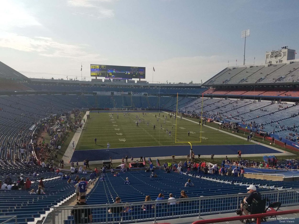 Best seats at Highmark Stadium for Buffalo Bills games and concerts