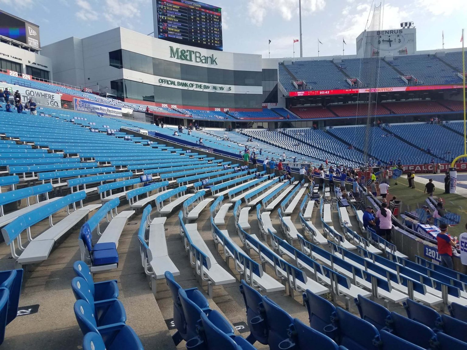 Best seats at Highmark Stadium for Buffalo Bills games and concerts