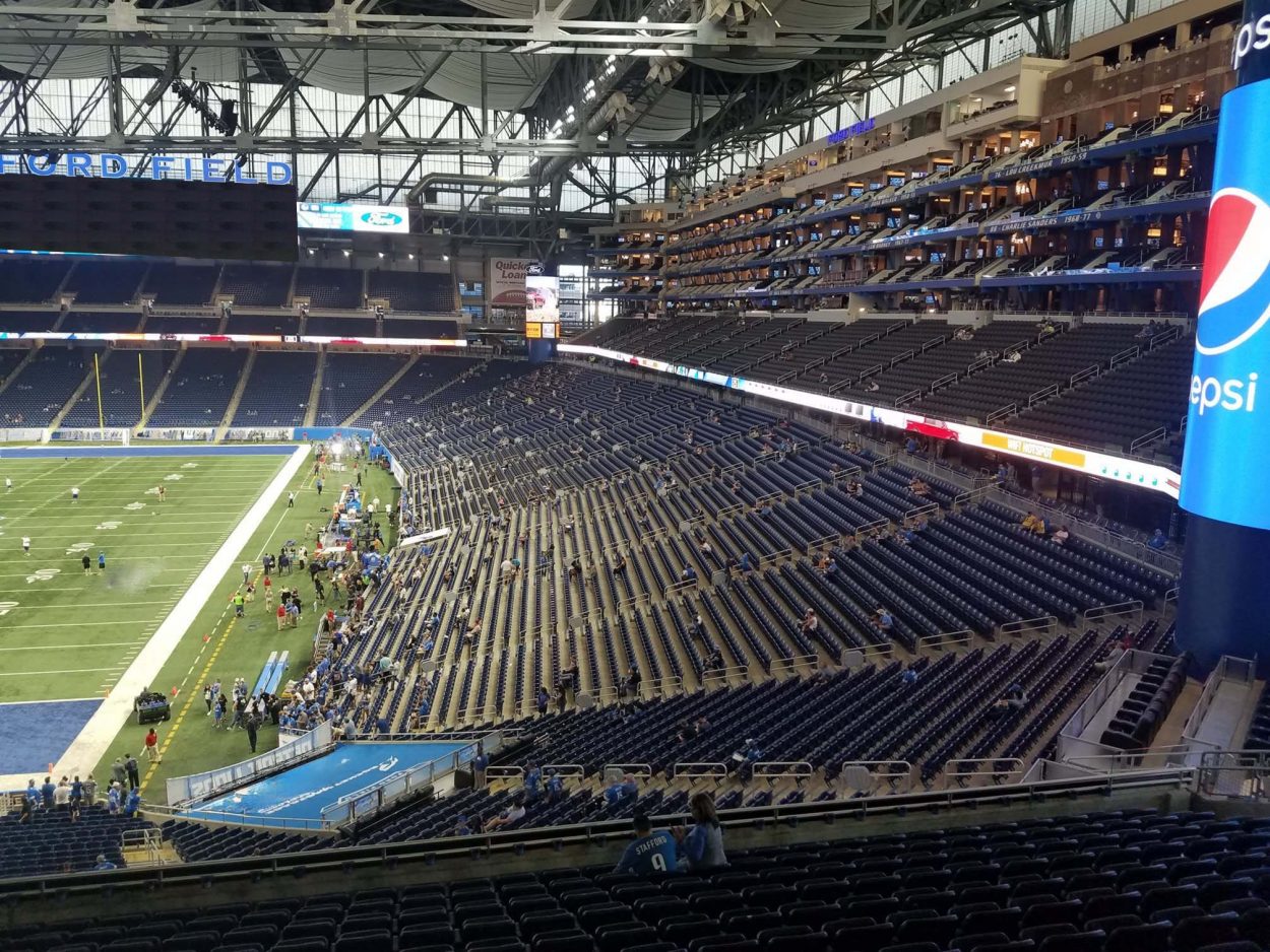 Ford Field Seating Guide: Detroit Lions, Club, Field & Concerts