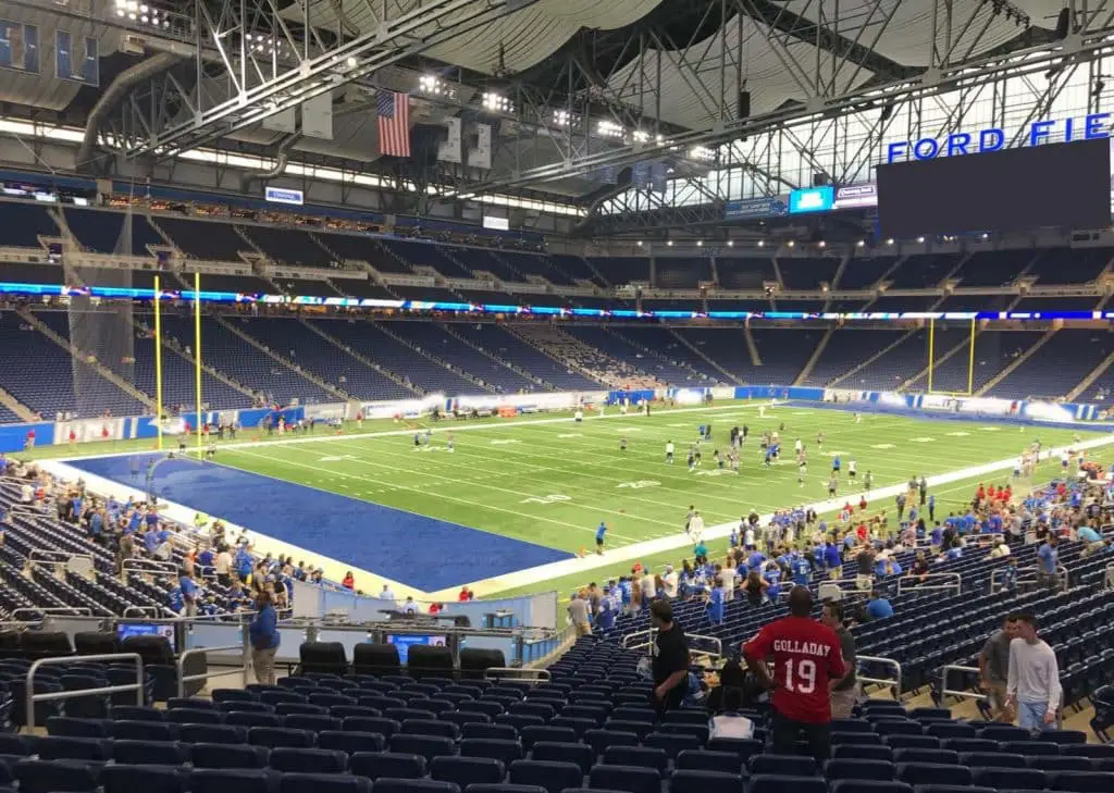 Ford Field Seating Guide: Detroit Lions, Club, Field & Concerts