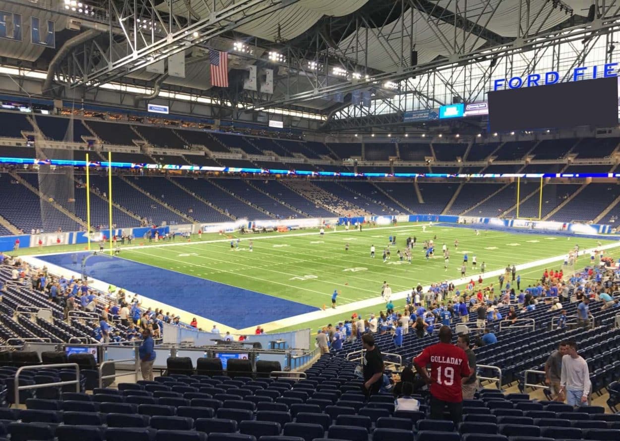 Ford Field Seating Guide: Detroit Lions, Club, Field & Concerts