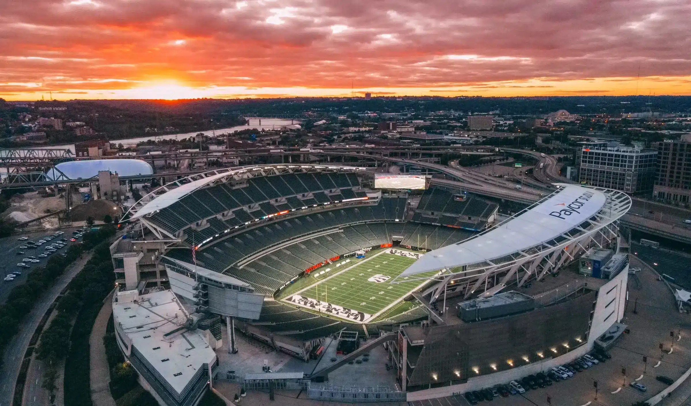Best seats at the Paycor (Paul Brown) stadium for NFL & Concerts