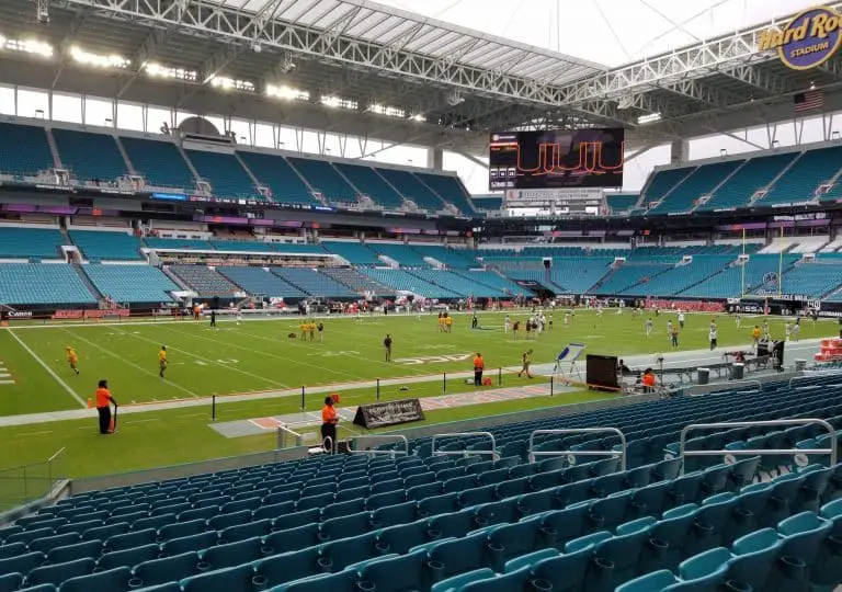 Best seats at the Hard Rock Stadium for Miami Dolphins and concerts