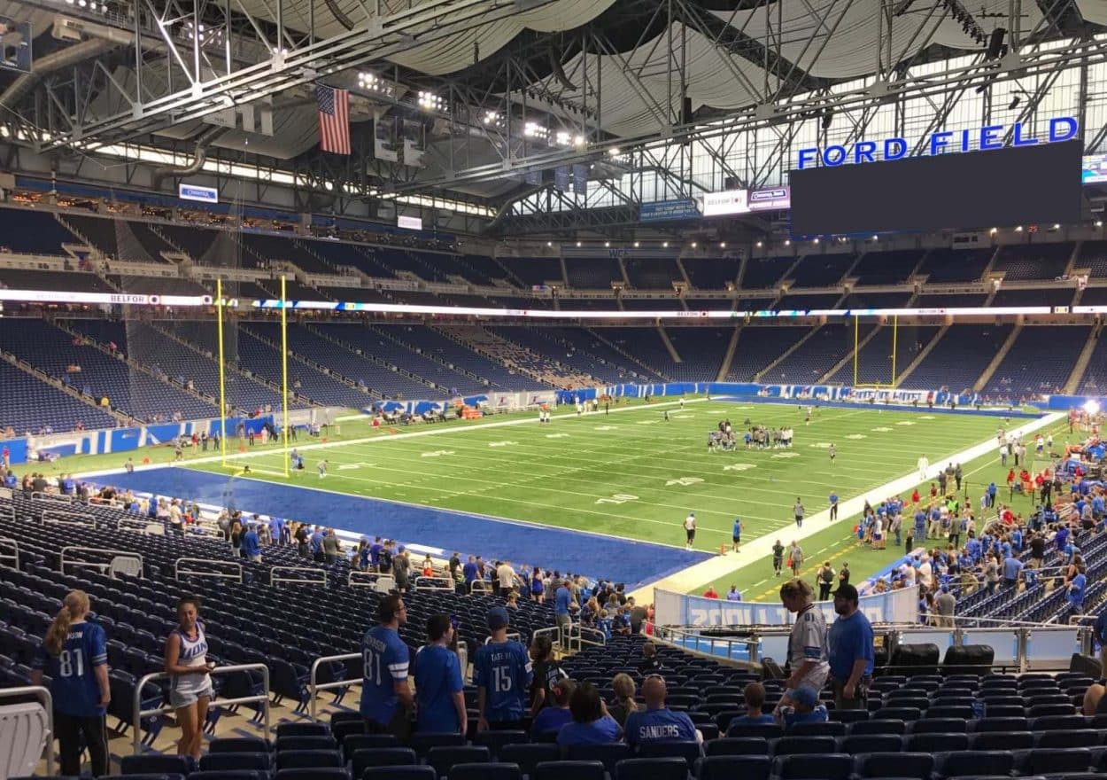 Ford Field Seating Guide: Detroit Lions, Club, Field & Concerts