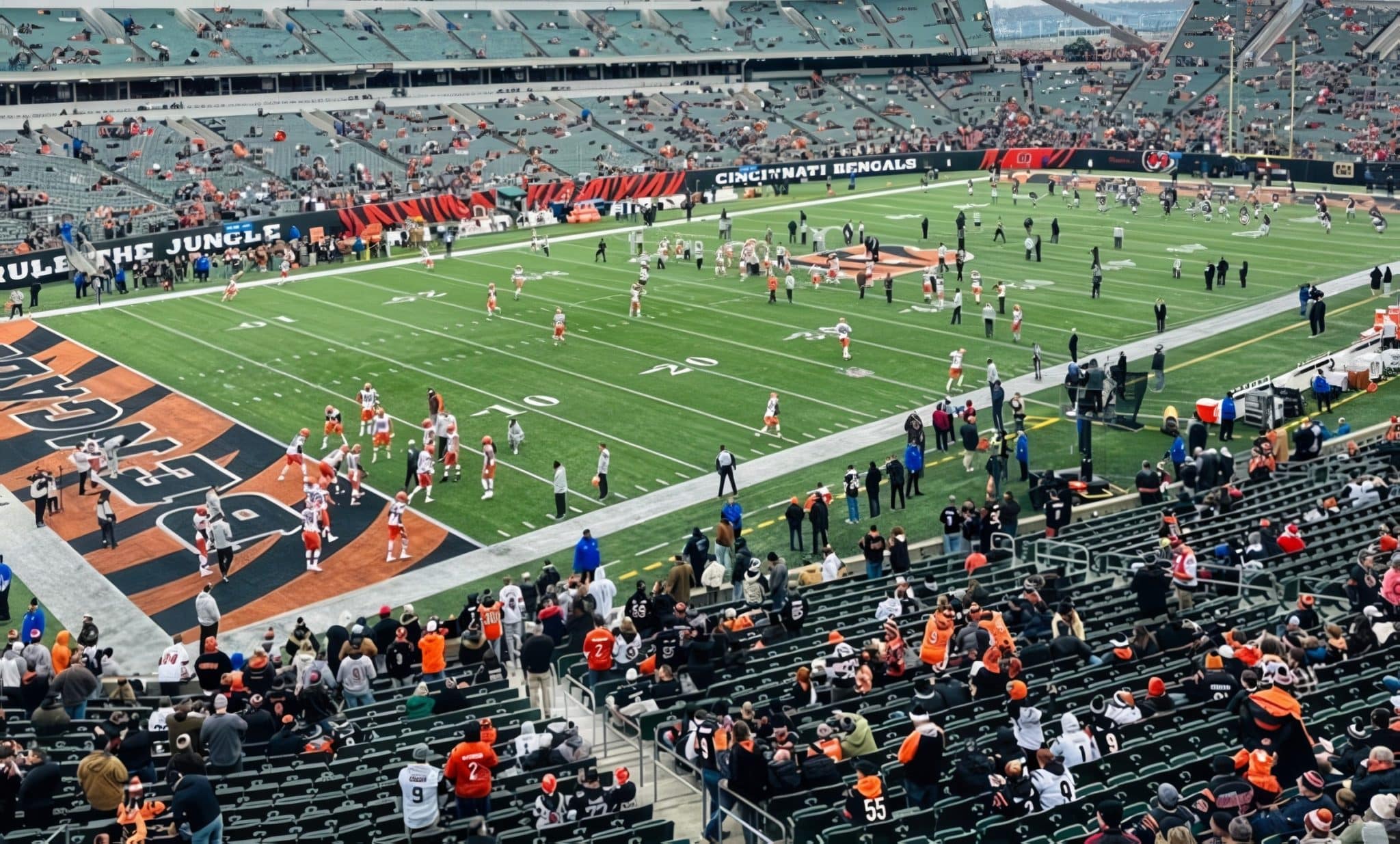 Best seats at the Paycor (Paul Brown) stadium for NFL & Concerts