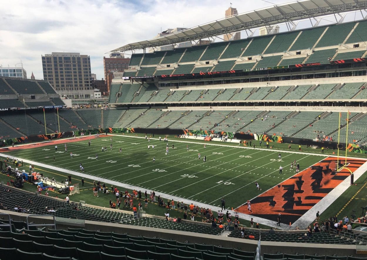 Best seats at the Paycor (Paul Brown) stadium for NFL & Concerts