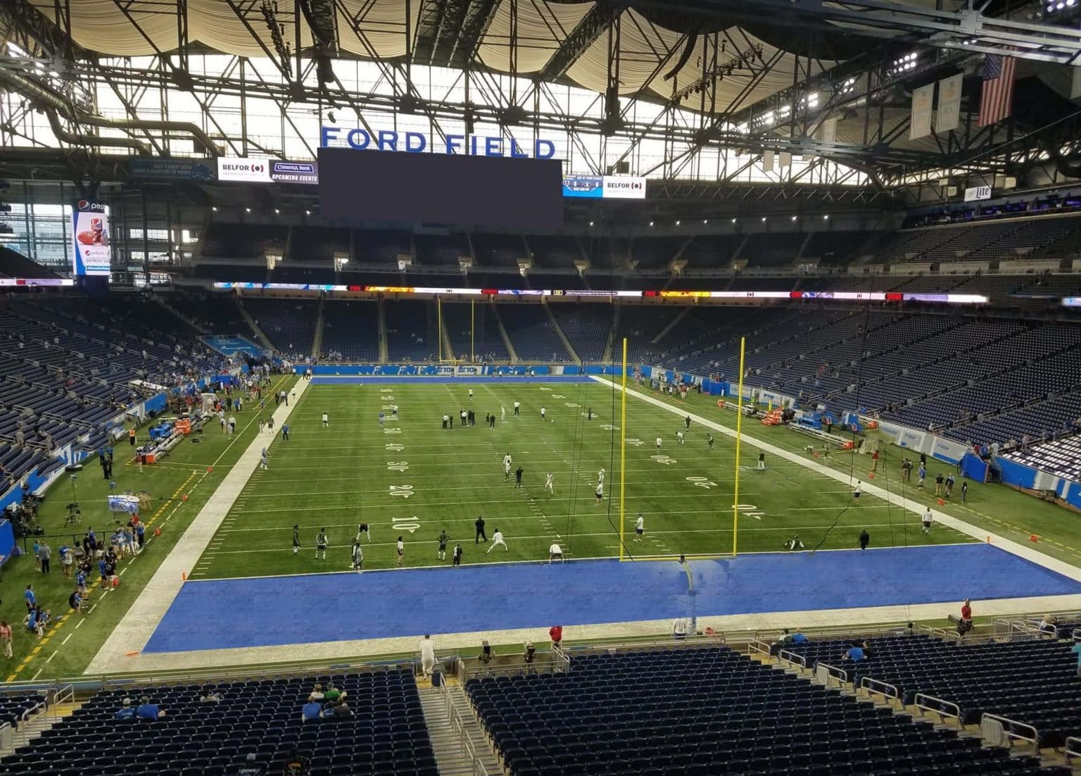 Ford Field Seating Guide: Detroit Lions, Club, Field & Concerts