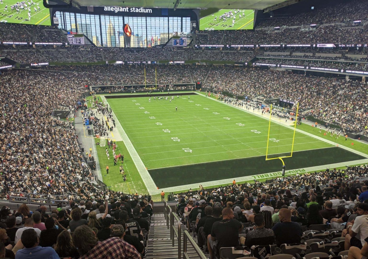 Best seats for Las Vegas Raiders and concerts at the Allegiant Stadium
