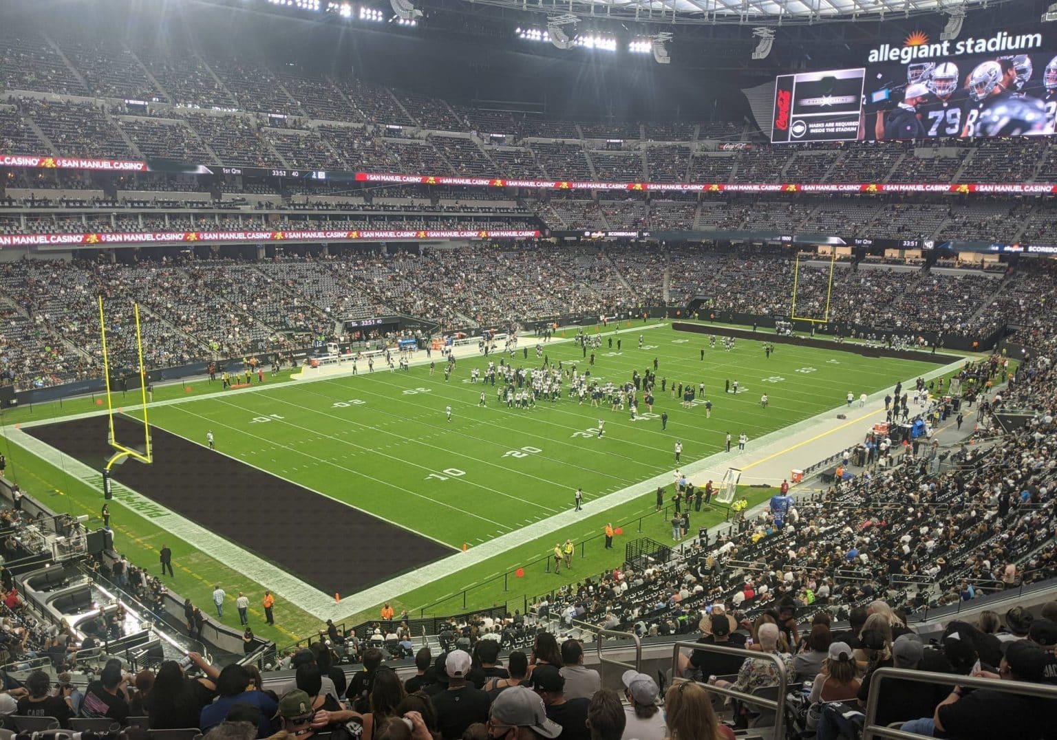 Best seats for Las Vegas Raiders and concerts at the Allegiant Stadium
