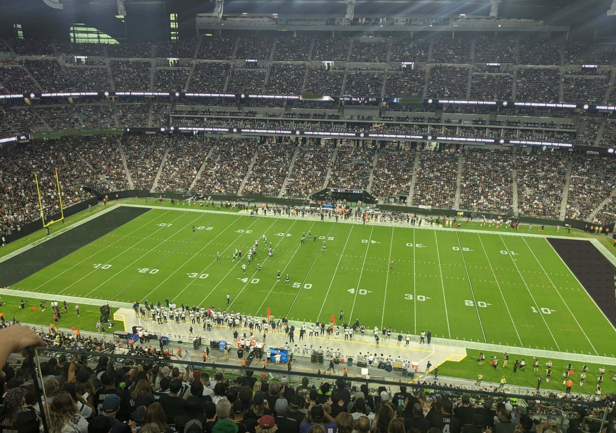 Best seats for Las Vegas Raiders and concerts at the Allegiant Stadium