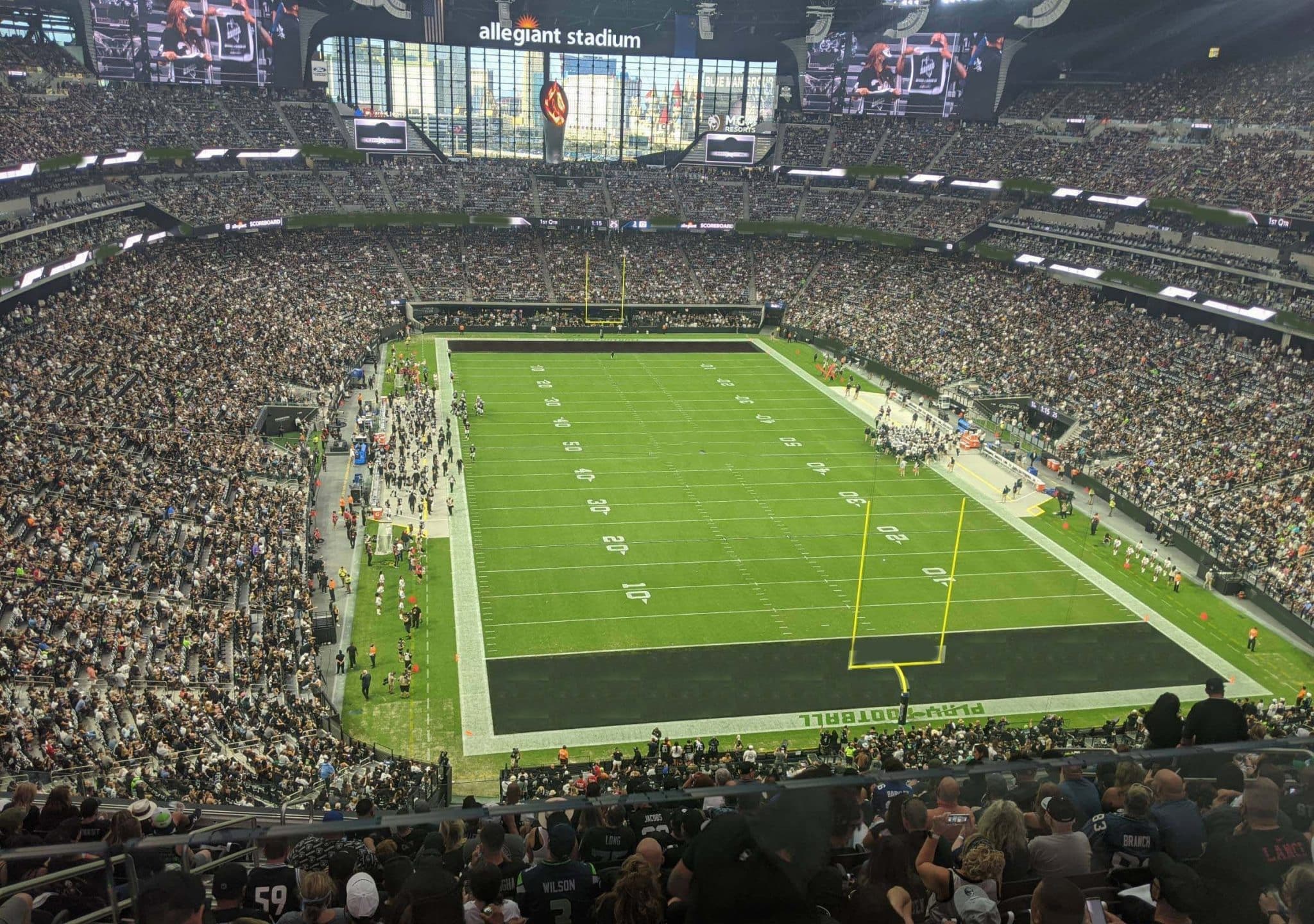 Best seats for Las Vegas Raiders and concerts at the Allegiant Stadium