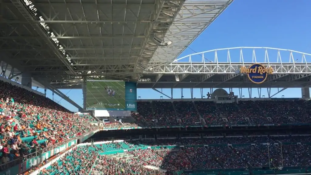 Best seats at the Hard Rock Stadium for Miami Dolphins and concerts