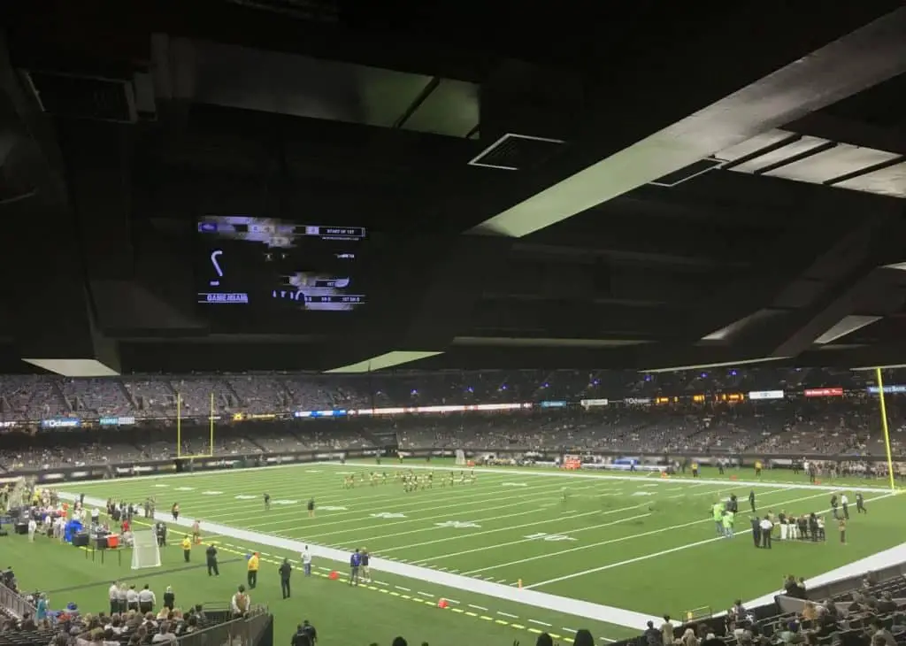 Caesars Superdome Seat Reviews: New Orleans Saints & concerts