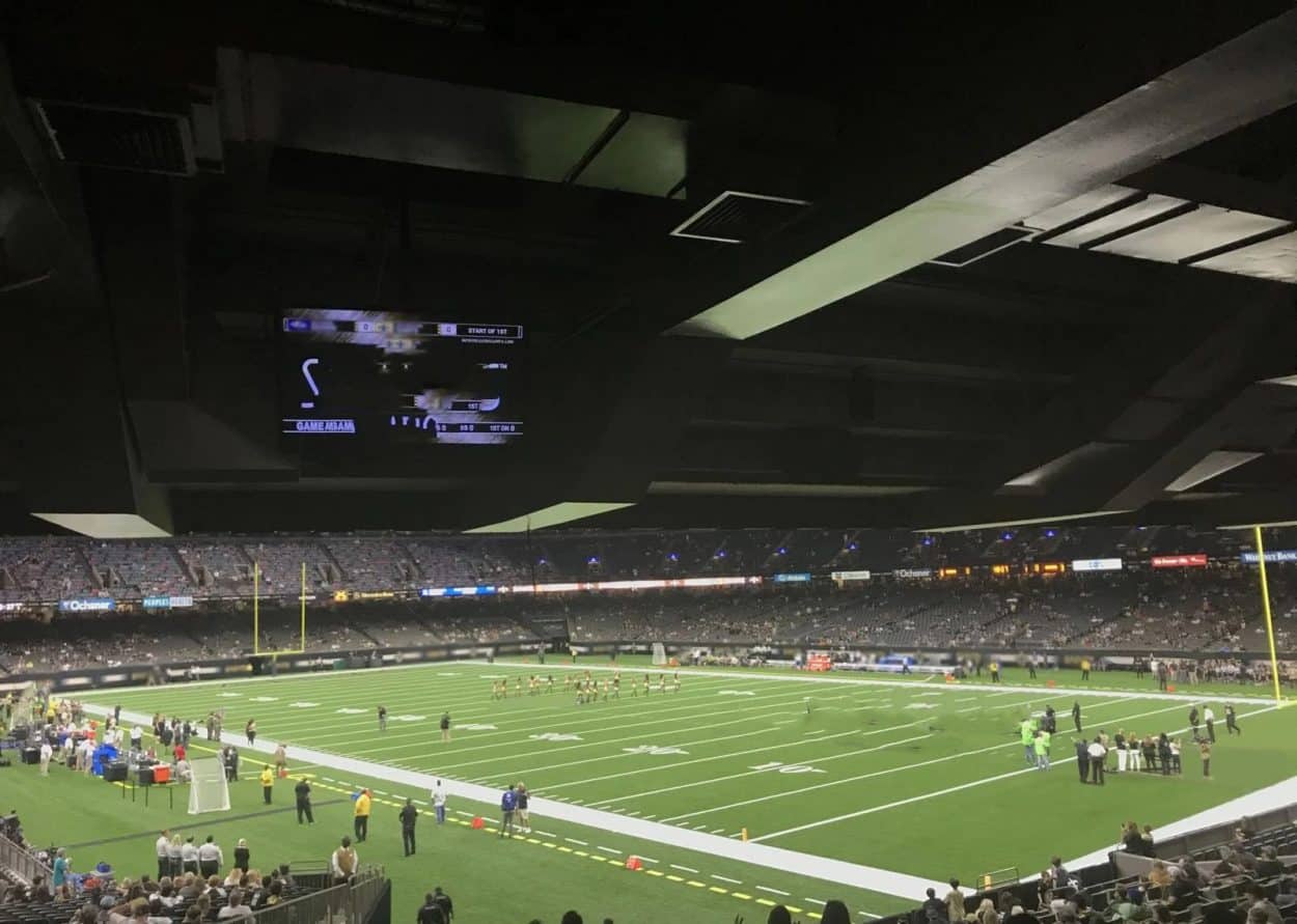Caesars Superdome Seat Reviews: New Orleans Saints & concerts