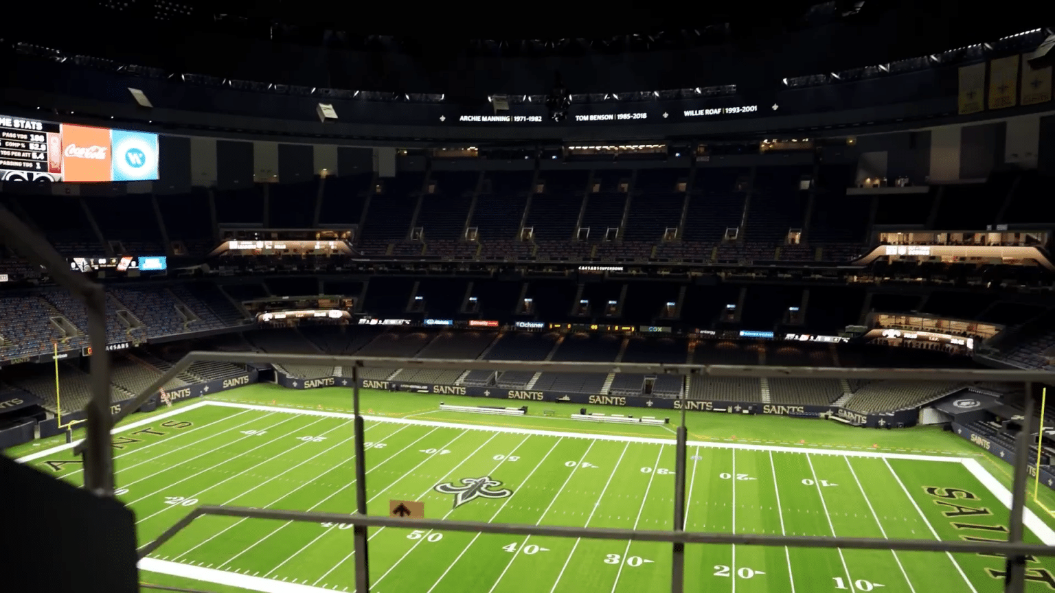 Caesars Superdome Seat Reviews: New Orleans Saints & concerts