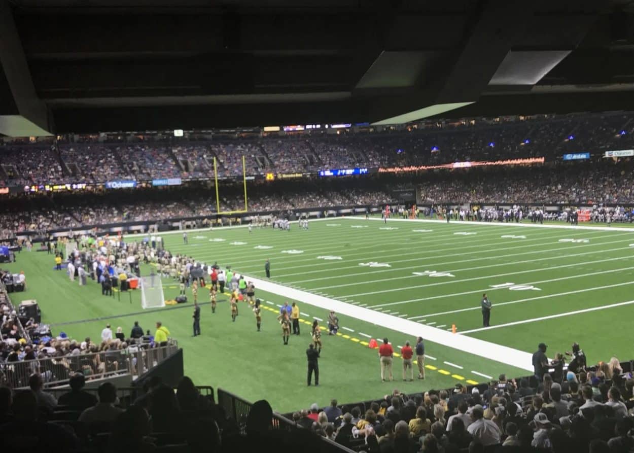 Caesars Superdome Seat Reviews: New Orleans Saints & concerts