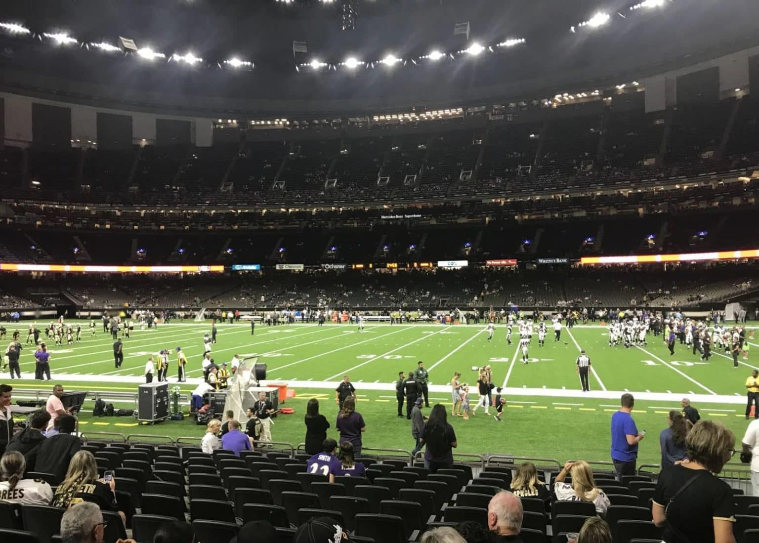 Caesars Superdome Seat Reviews: New Orleans Saints & concerts