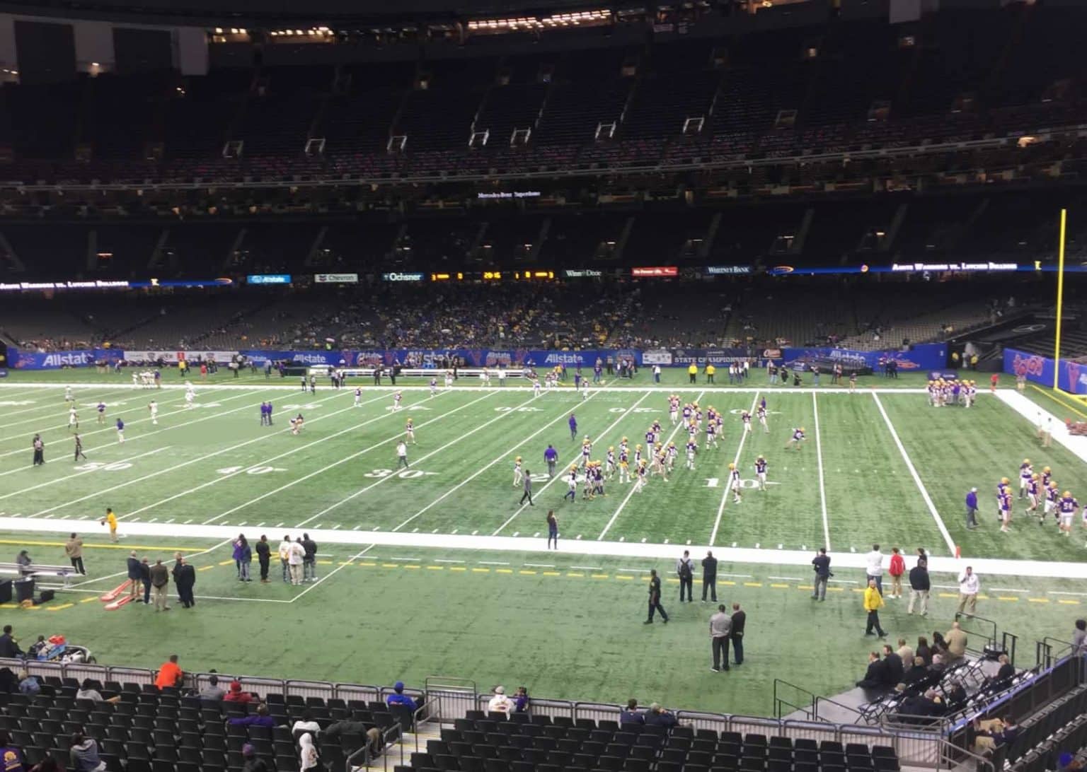 Caesars Superdome Seat Reviews: New Orleans Saints & concerts