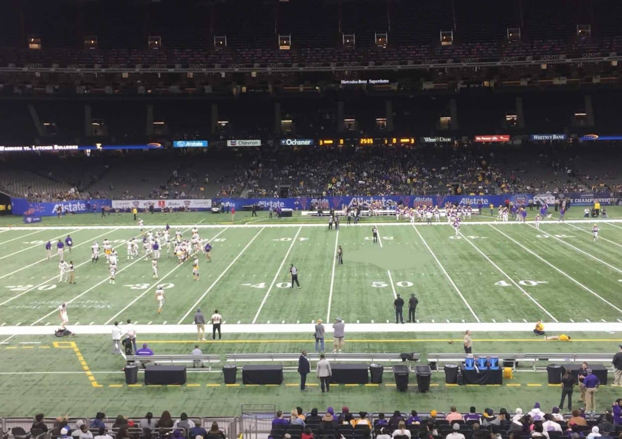 Caesars Superdome Seat Reviews: New Orleans Saints & concerts