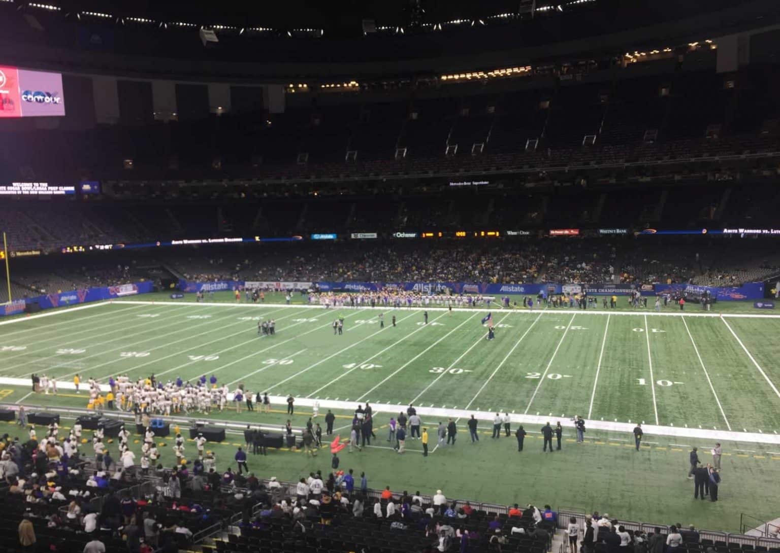 Caesars Superdome Seat Reviews: New Orleans Saints & concerts