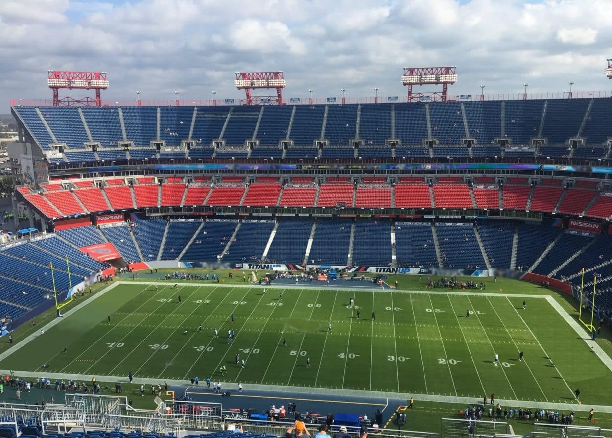 Best seats at the Nissan Stadium in Tennessee