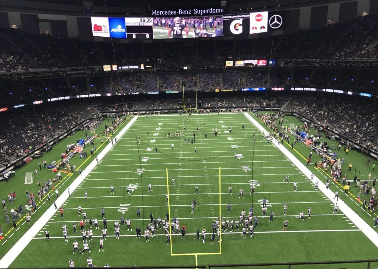 Caesars Superdome Seat Reviews: New Orleans Saints & concerts