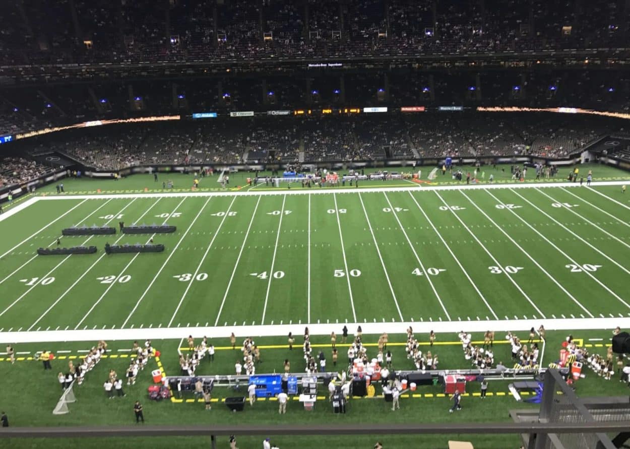 Caesars Superdome Seat Reviews: New Orleans Saints & concerts