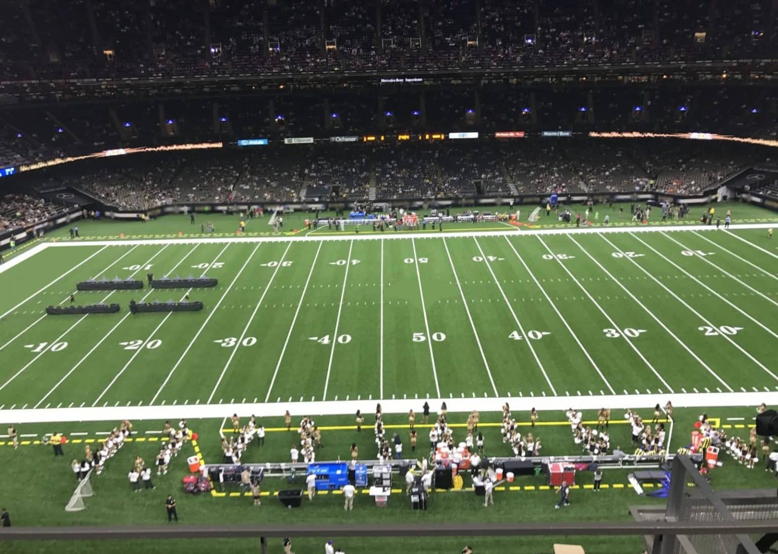 Caesars Superdome Seat Reviews: New Orleans Saints & concerts