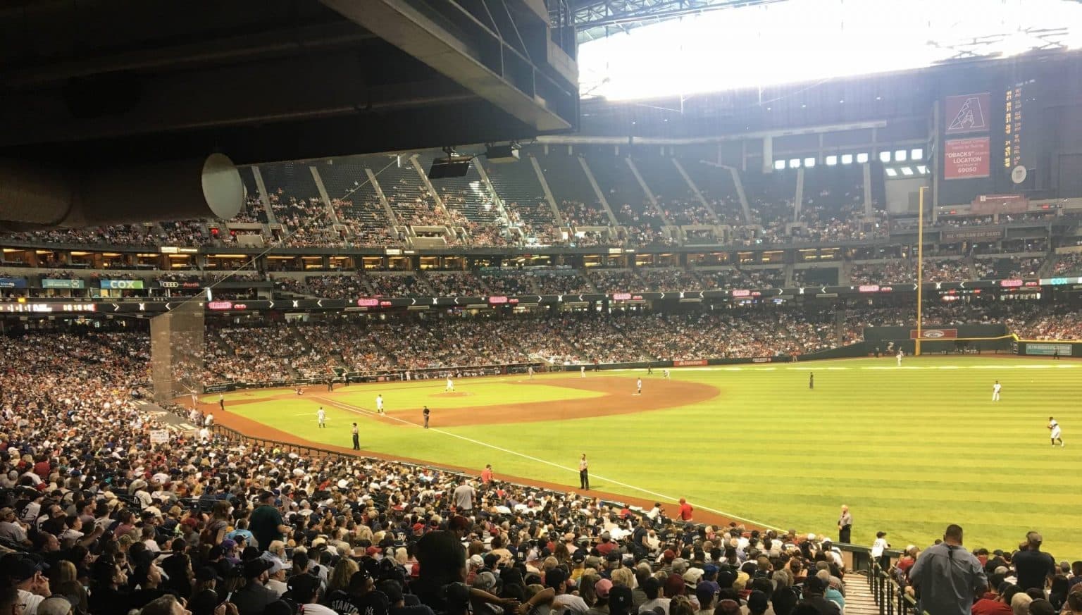 Best seats at the Chase Field stadium (Bank One Ballpark) for games and ...