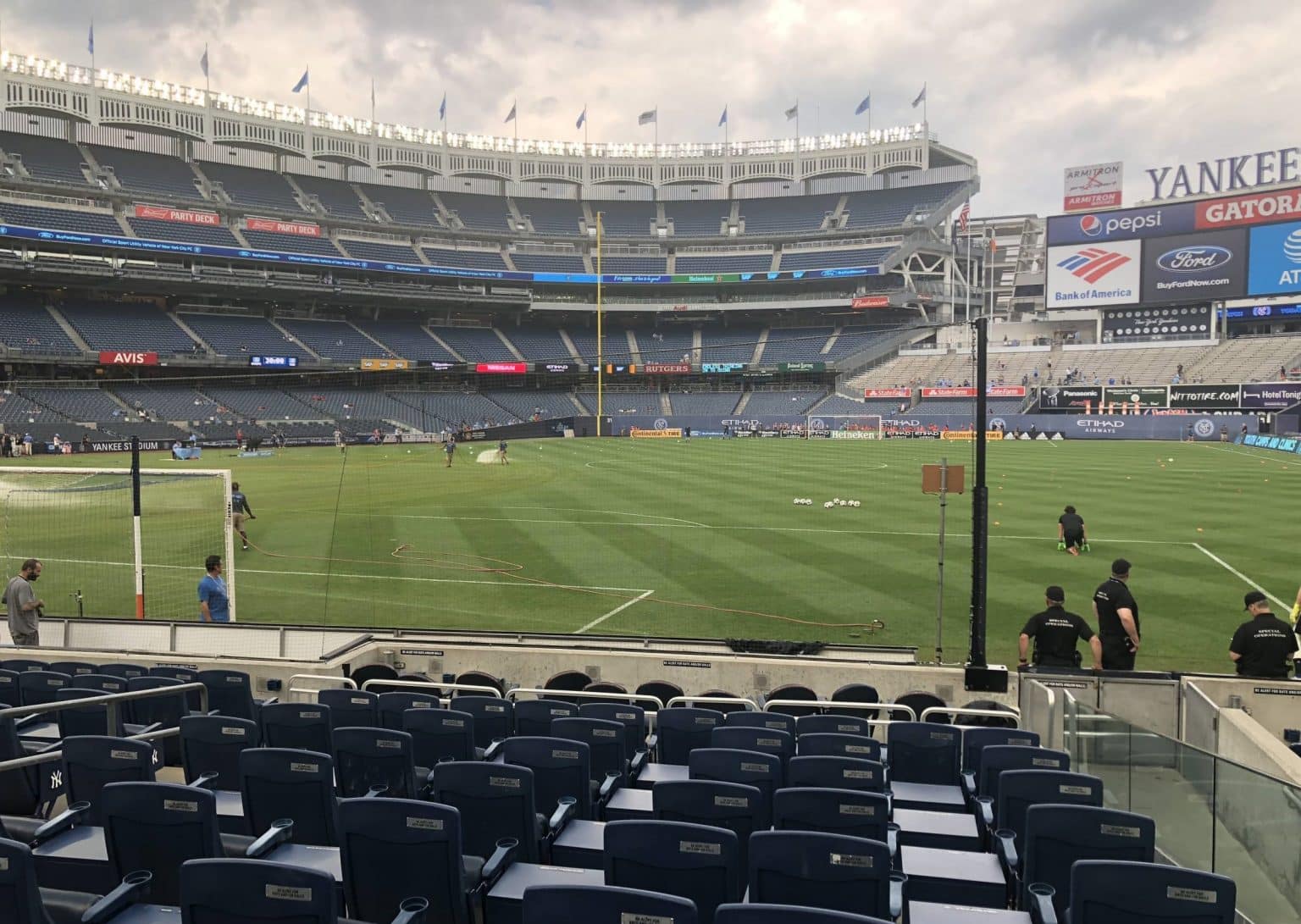 Best seats at the Yankee Stadium for Baseball and concerts