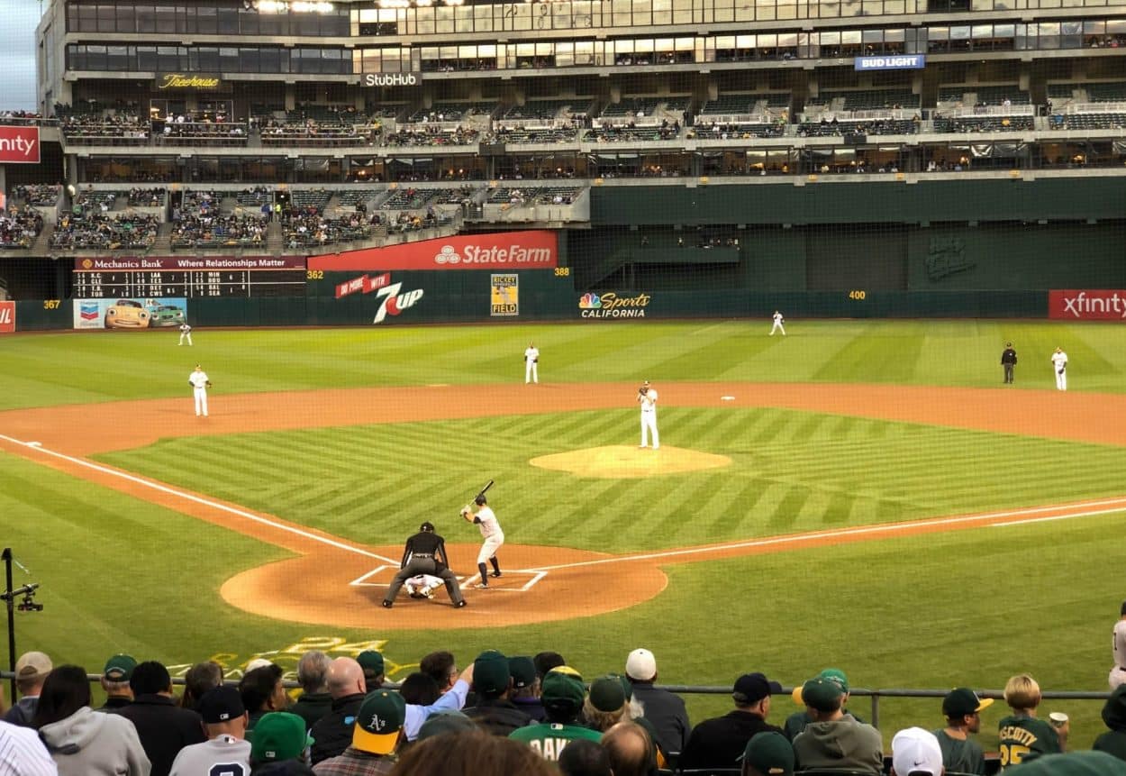 Seat reviews of Oakland Coliseum for A’s Games, Concerts, Shade & View