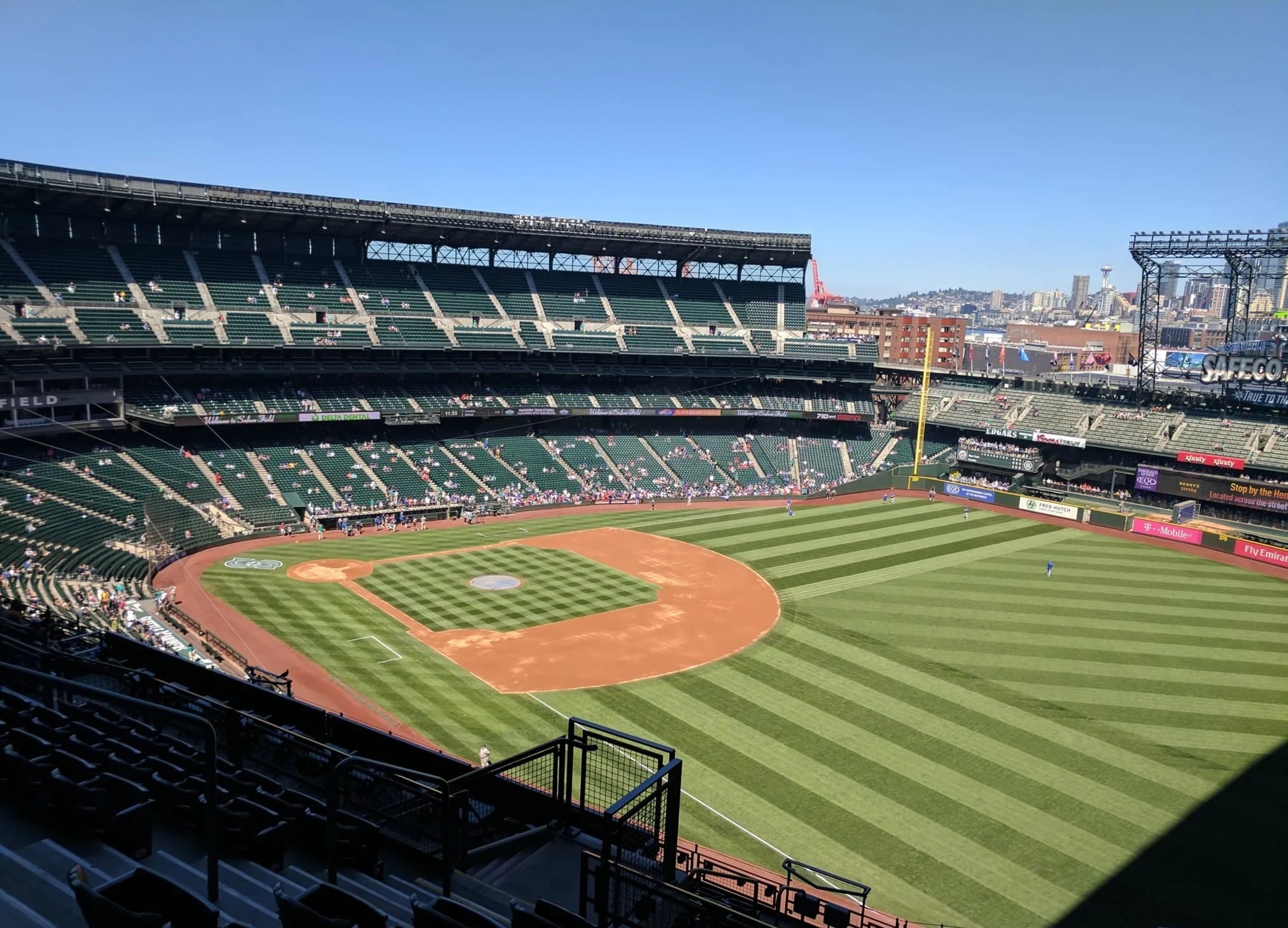 Best seats at T-Mobile Park Seattle for Baseball games