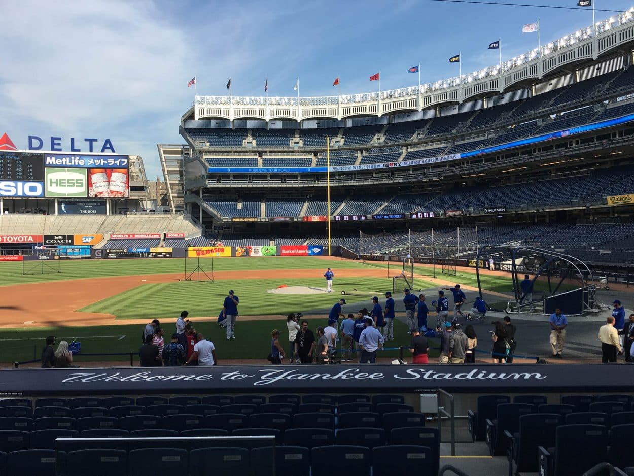 Best seats at the Yankee Stadium for Baseball and concerts
