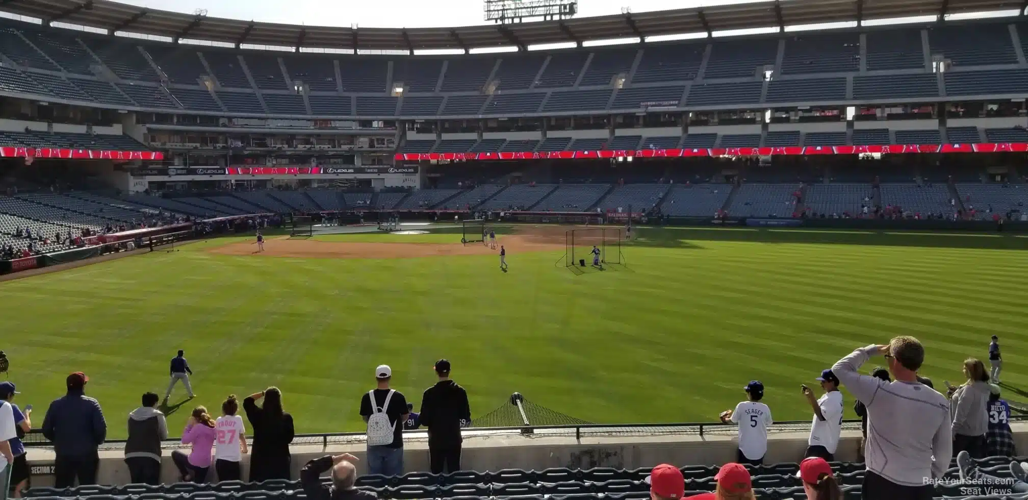Best seats at the Angel Stadium for Baseball and Concerts