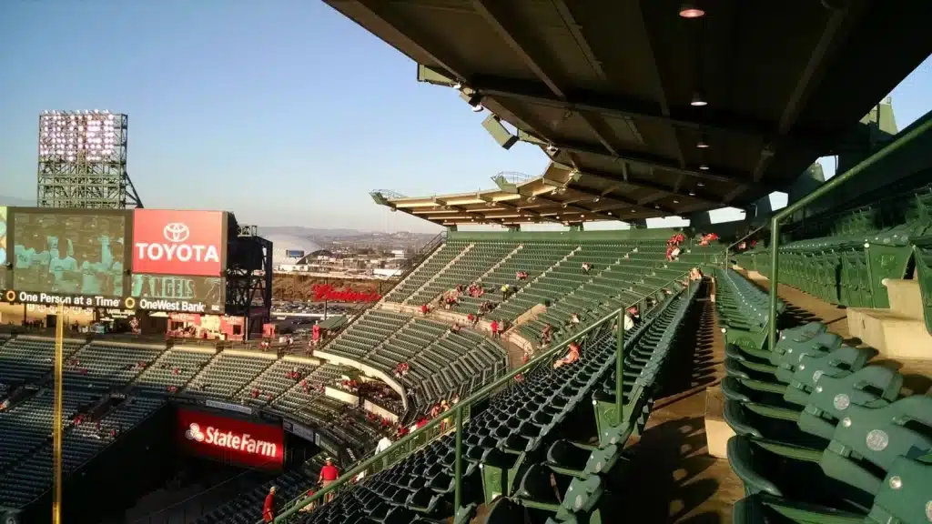 Best seats at the Angel Stadium for Baseball and Concerts